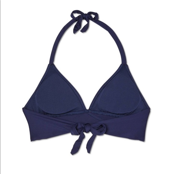 Kona Sol | Swim | Kona Sol Wrap Halter Cut Out Swim Bikini Top L | Poshmark